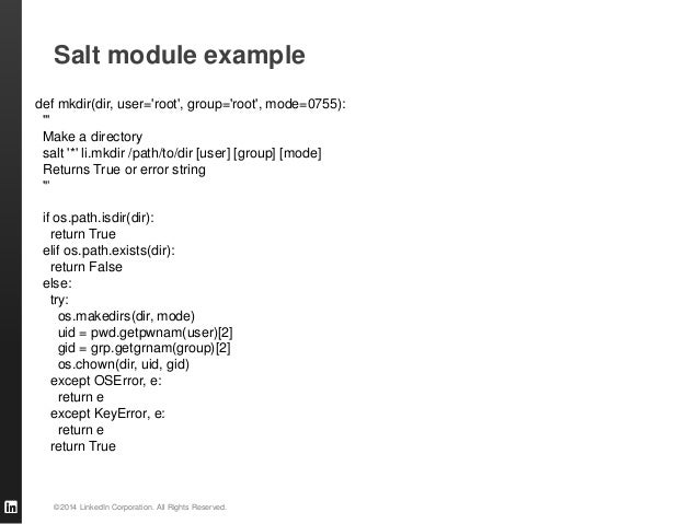 Salt stack introduction