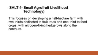 SALT-SYSTEM for agriculture 2204937272739 | PPTX
