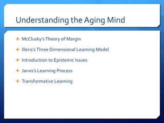 Adult Andragogy and E-learning | PPTX