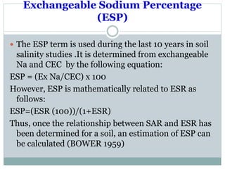Salt affected soil(PG).ppt | Gardening | Home & Garden