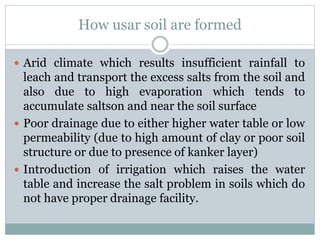 Salt affected soil(PG).ppt | Gardening | Home & Garden