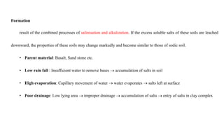 Salt affected soils for improvement of crops | PPTX