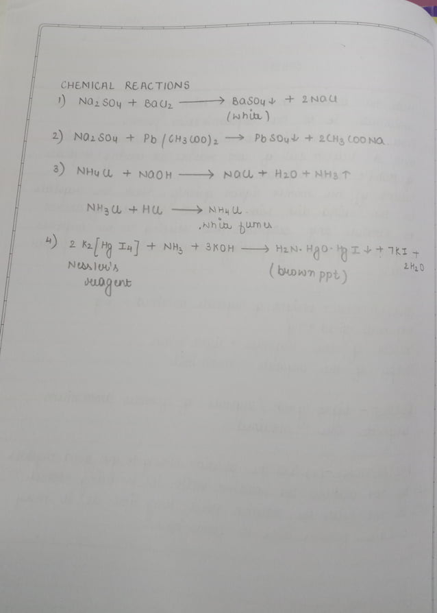 salt analysis class 12 pdf for boards and | PDF