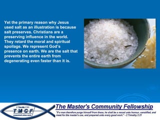 Salt and light | PPT