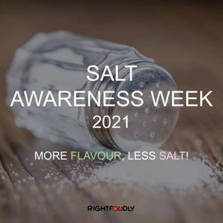 Salt Awareness Week | PPTX