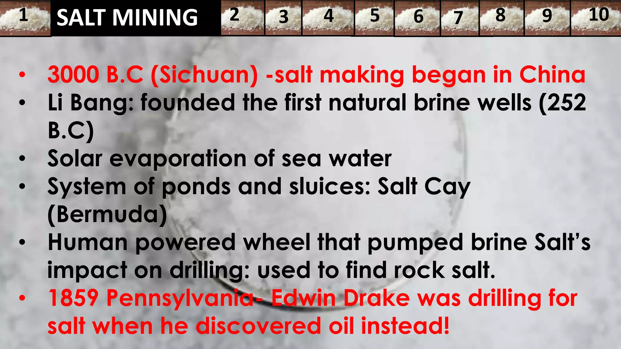 SALT- A WORLD HISTORY BY MARK KURLANSKY | PPTX