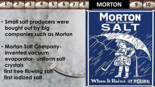 SALT- A WORLD HISTORY BY MARK KURLANSKY | PPTX