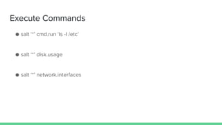 SaltStack Configuration Management | PPTX