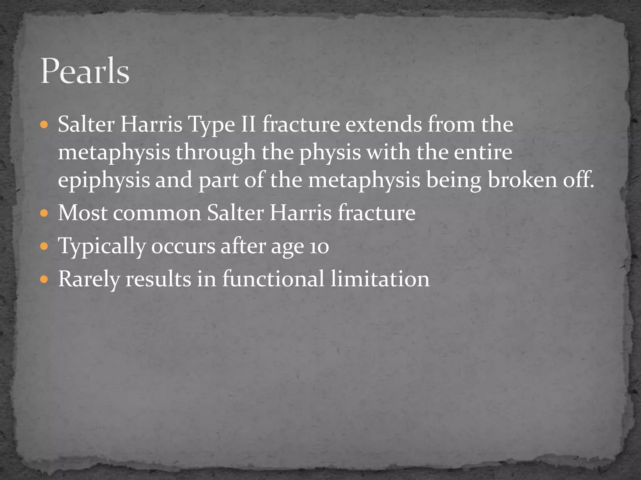 Salter harris 2 Power Point | PPTX