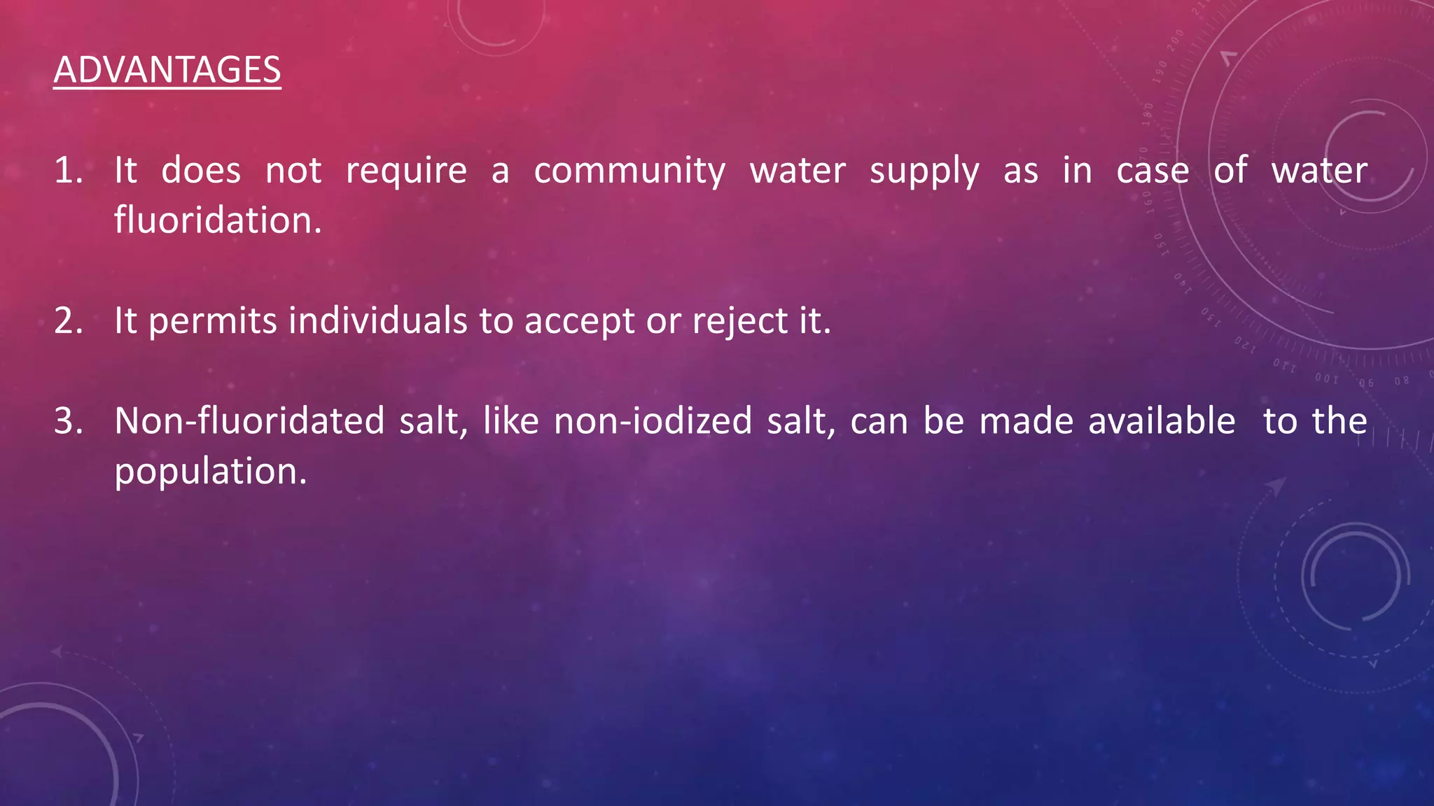 Salt fluoridation | PPTX