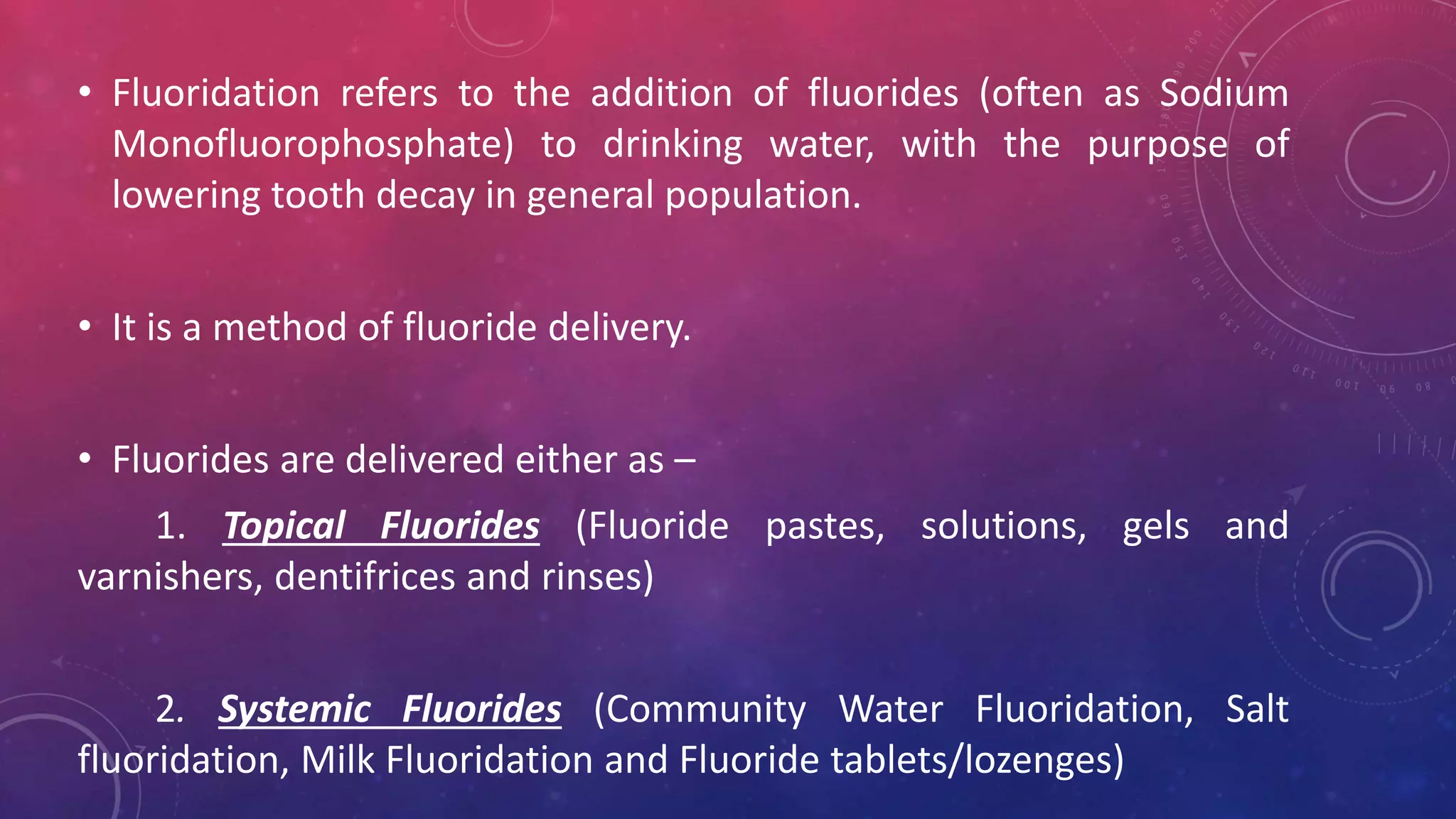Salt fluoridation | PPTX
