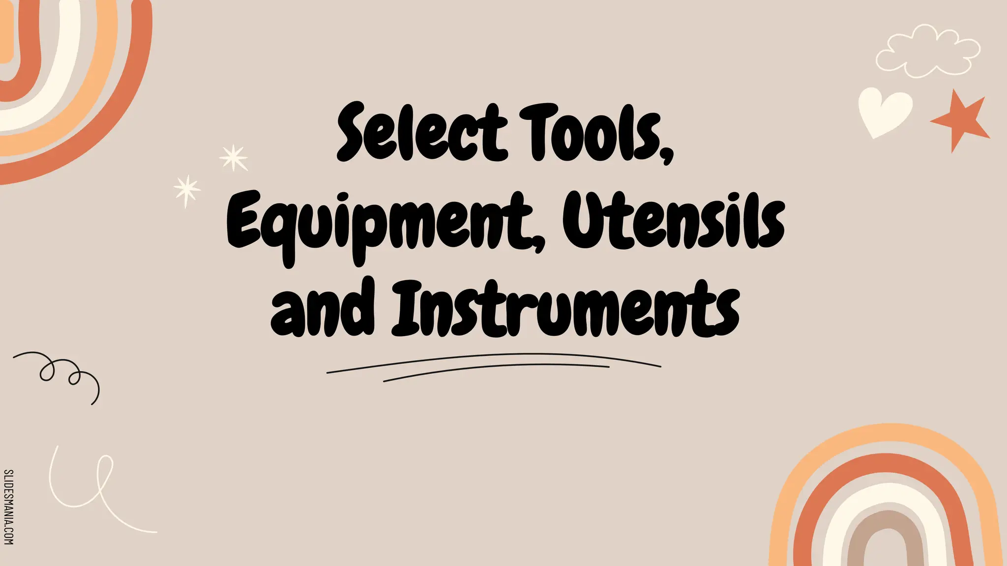 SSelect Tools, Equipment, Utensils and InstrumentsIN TLE 8 FOOD OPROCESSING | PPTX