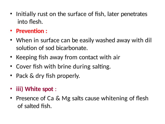 Salting of fish - Methods of fish preservation | PPTX