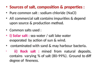 Salting of fish - Methods of fish preservation | PPTX