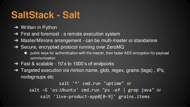 Salting new ground one man ops from scratch