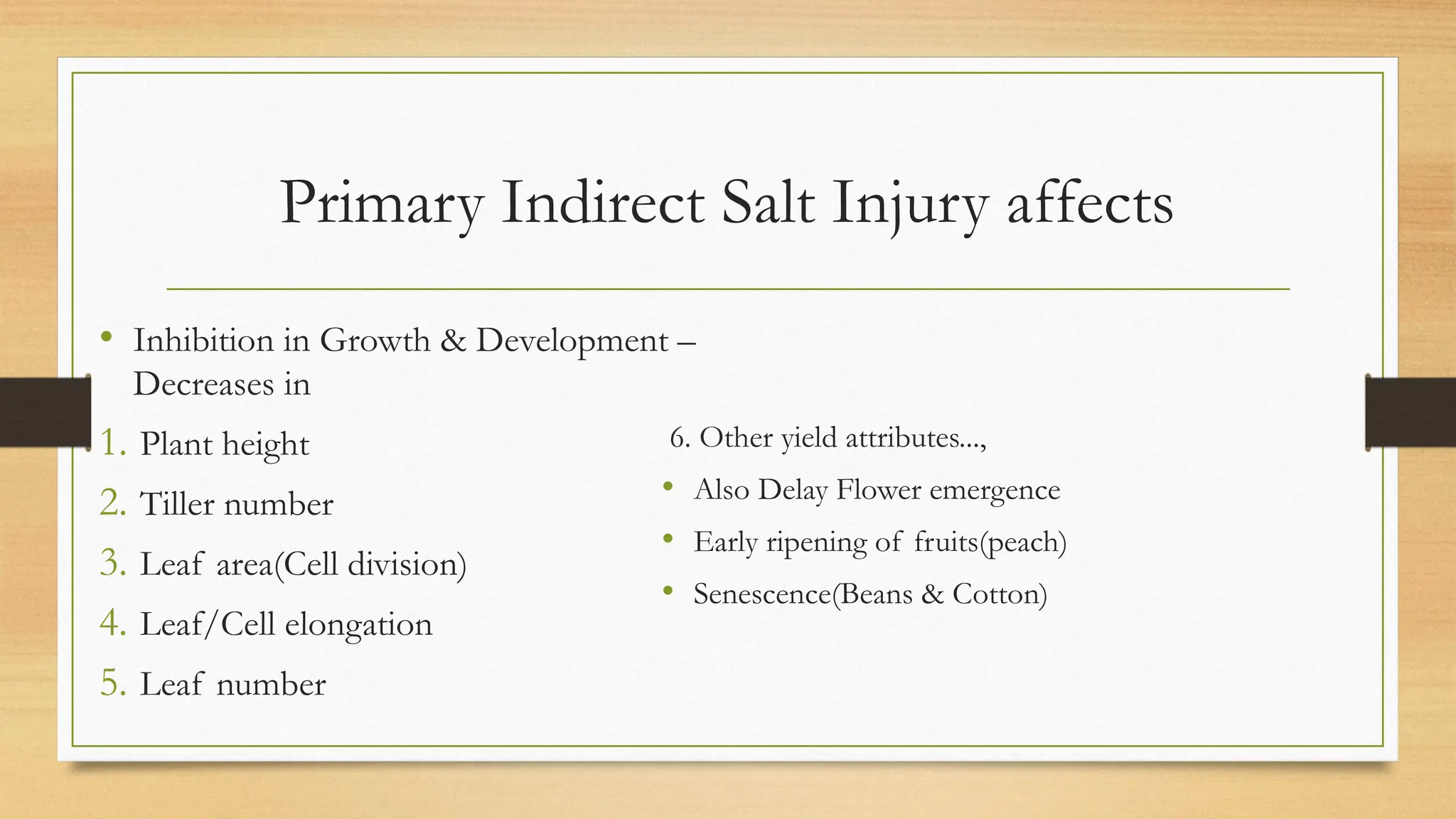 SALT INJURY from Problematic soils and water | PPTX