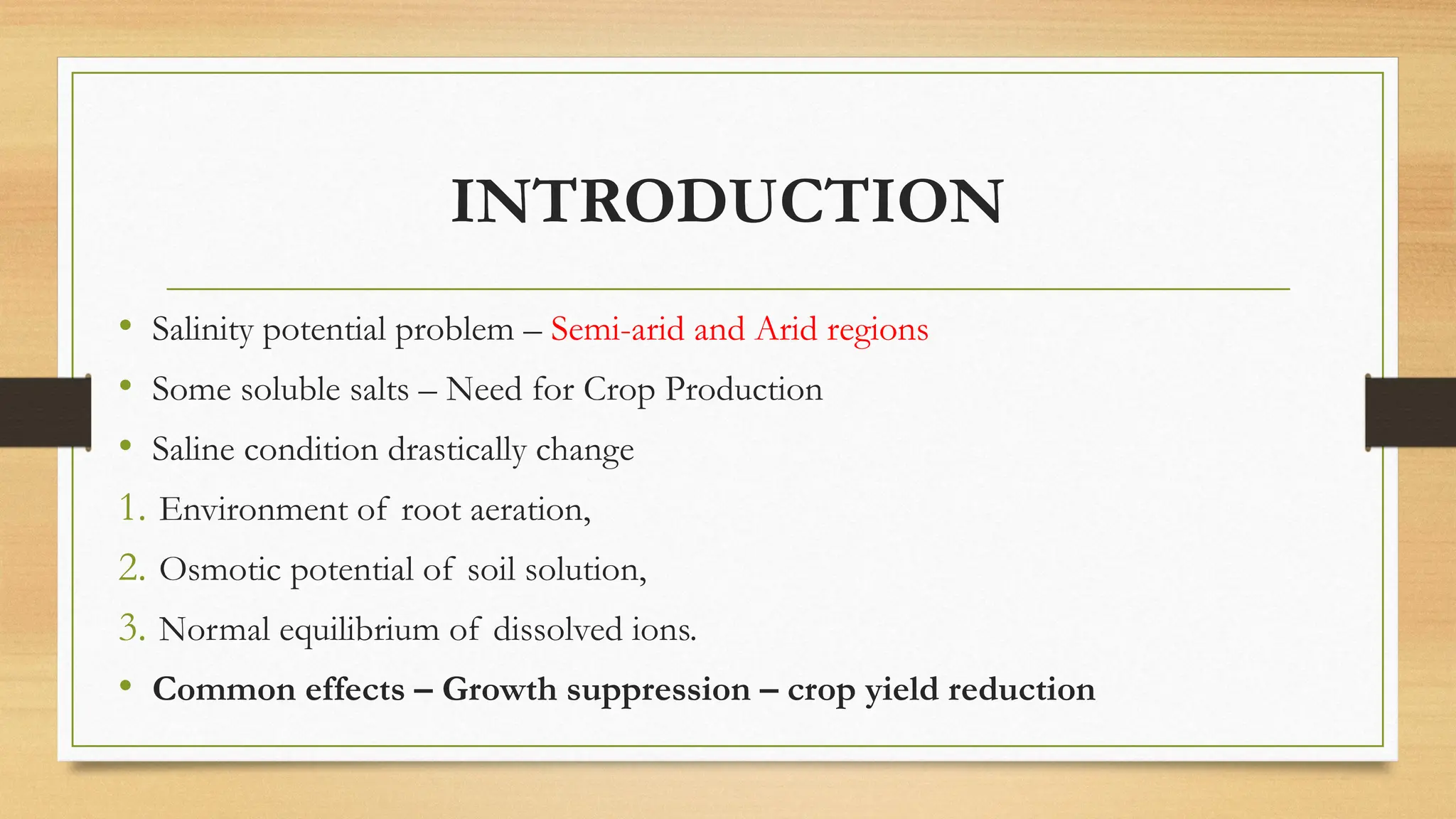 SALT INJURY from Problematic soils and water | PPTX