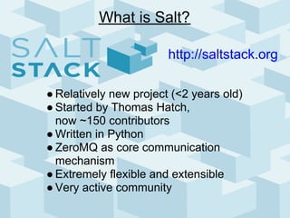 Sweetening Systems Management with Salt | PPT