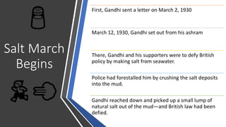 Salt march and Civil disobedience | PDF