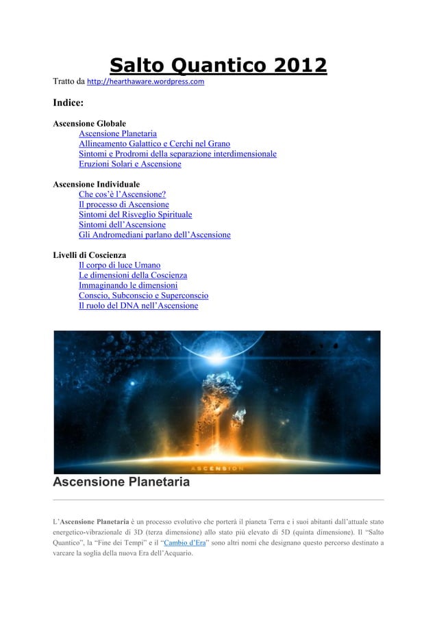 Salto Quantico 2012 | PDF