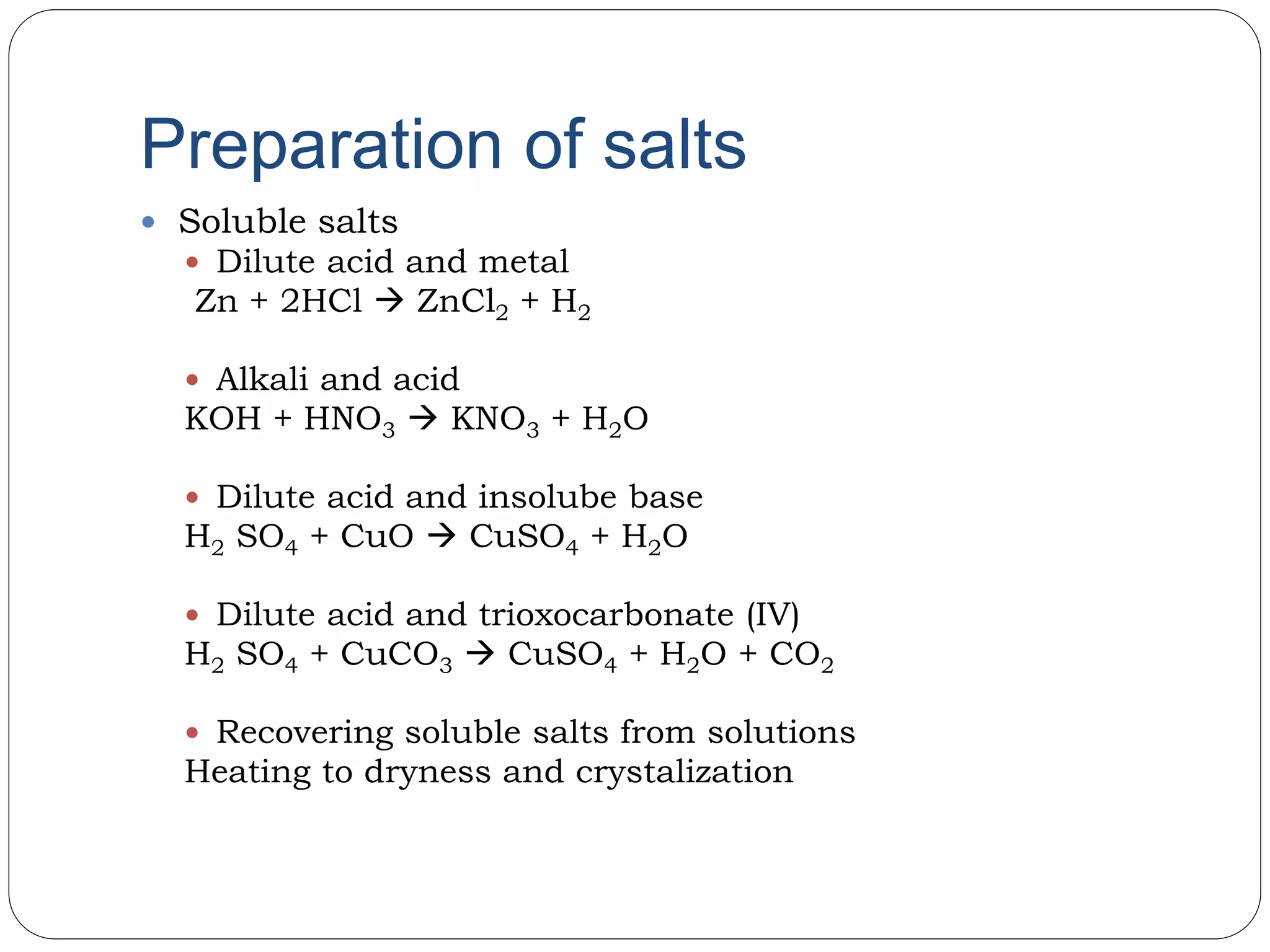 Salts | PPTX