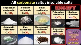 Carbonate Salt