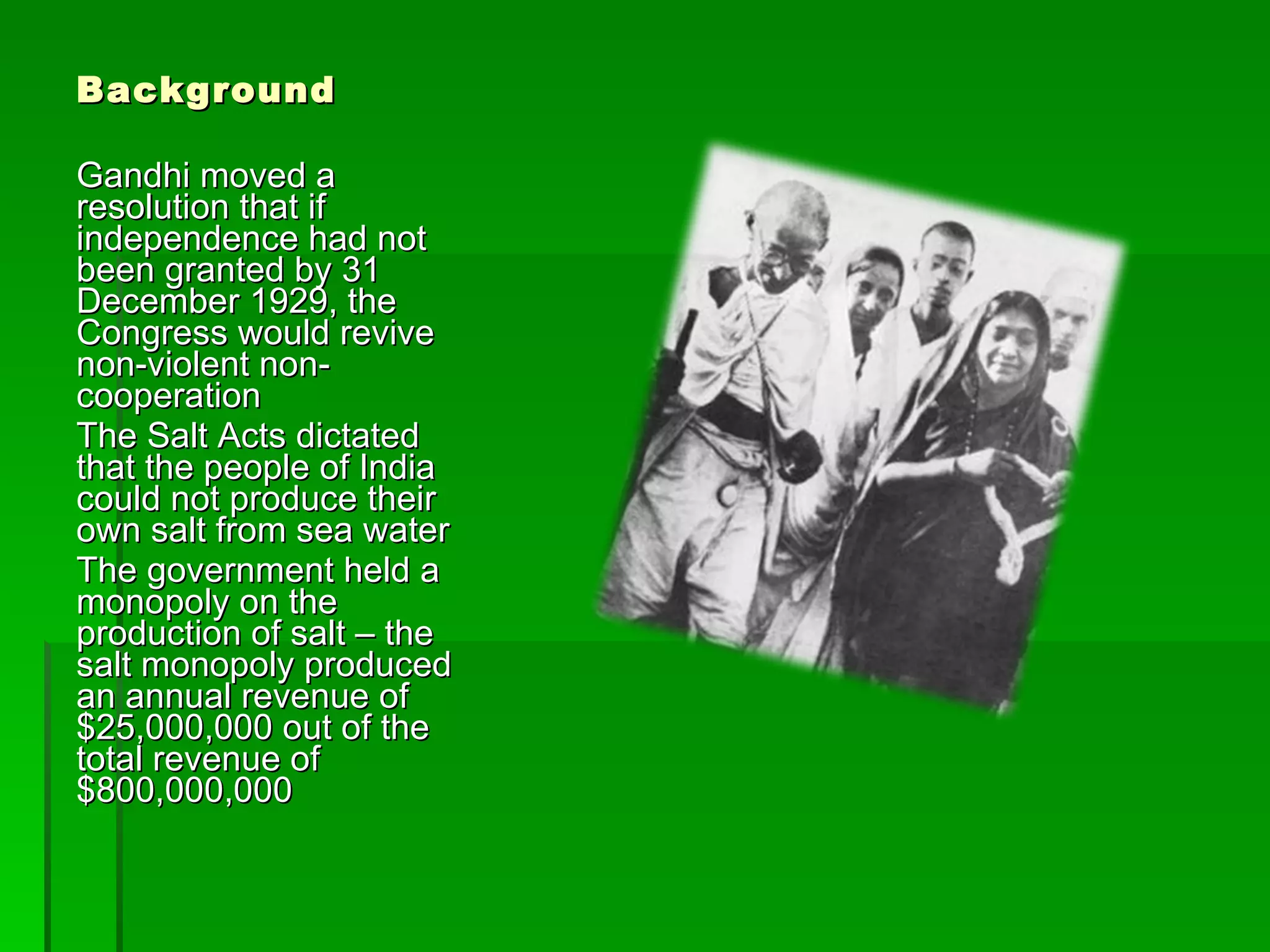 Salt satyagraha | PPT