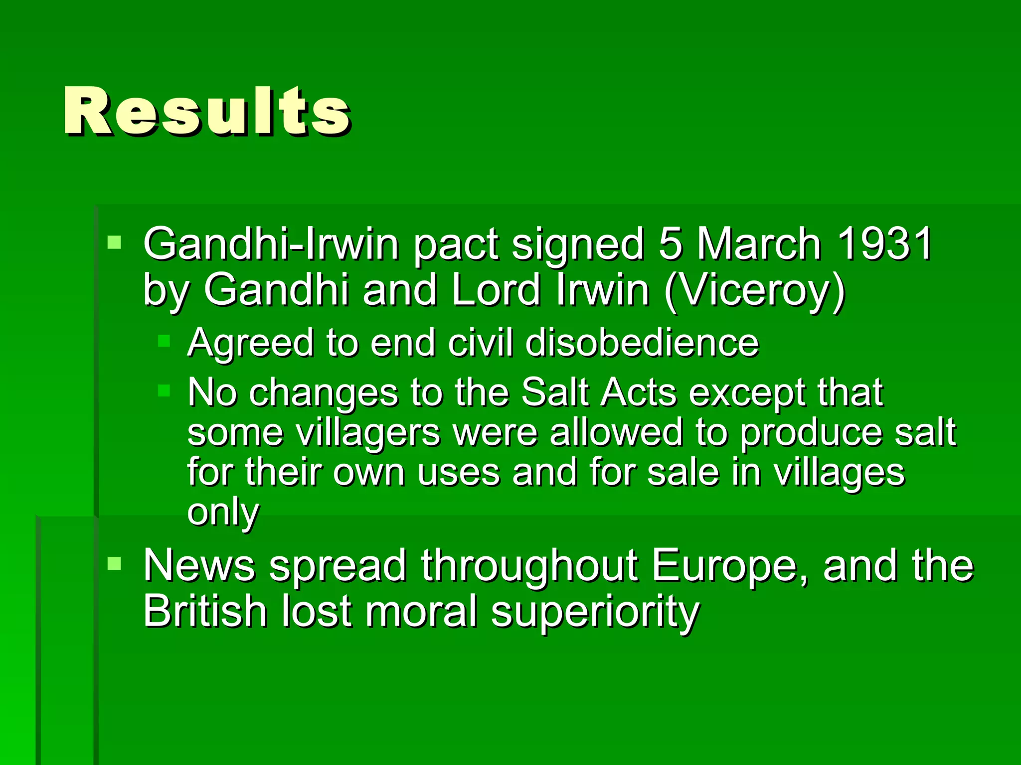 Salt satyagraha | PPT