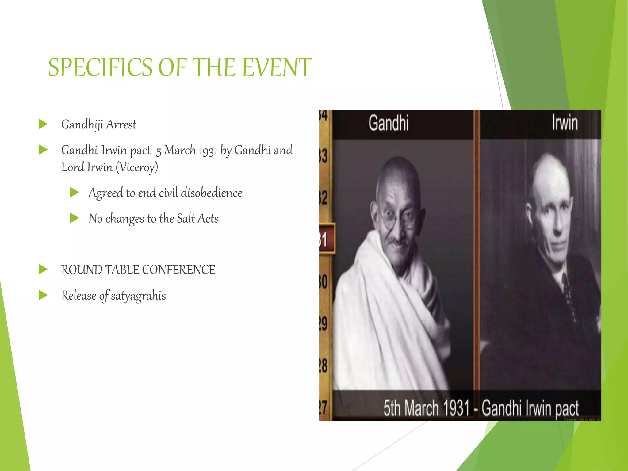 Salt satyagraha Salt March | PPTX