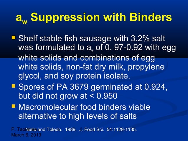 Salt, Sodium Reduction, and Food Safety | PPT | Chemistry | Science