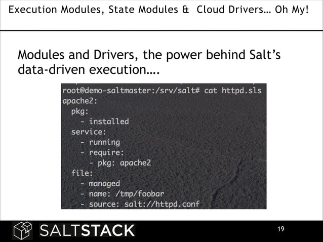 SaltStack - An open source software story | PDF | Cloud Computing ...