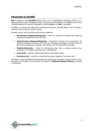 Saltstack tutorial | PDF