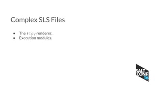 SaltStack Configuration Management Best Practices | PPT