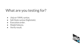 SaltStack Configuration Management Best Practices | PPT | Free Download