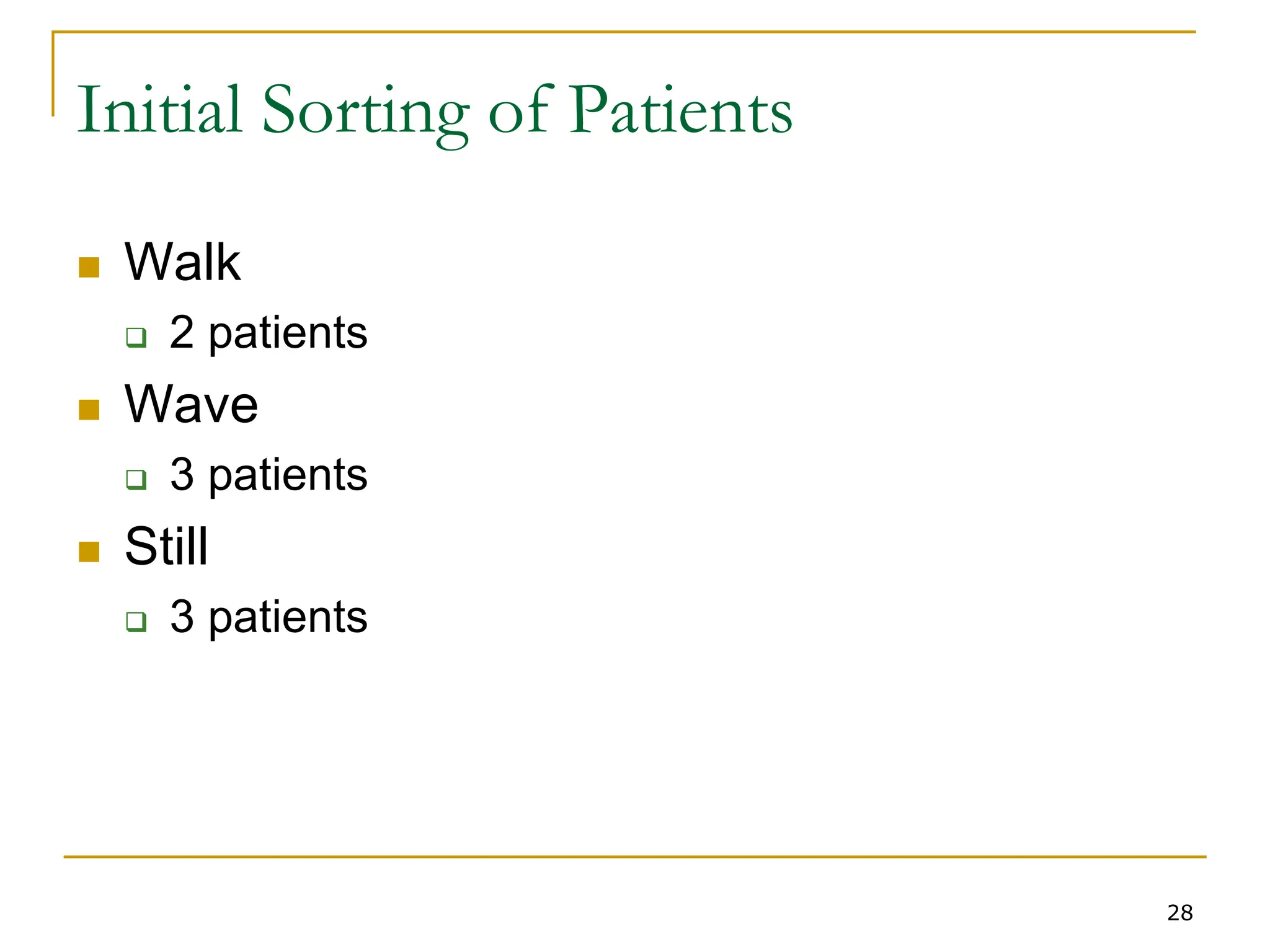 Salt Triage Powerpoint Para Hacer Seleccion De Pacientes Ppt