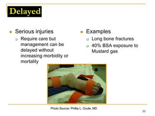 Salt Triage Prehospitalario y para atención de masas | PPT