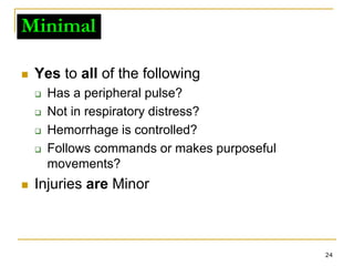Salt Triage Prehospitalario y para atención de masas | PPT