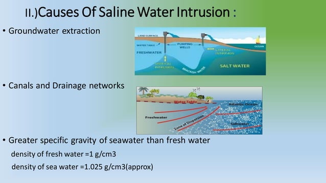 Saltwater intrusion | PDF