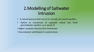 Saltwater intrusion | PDF