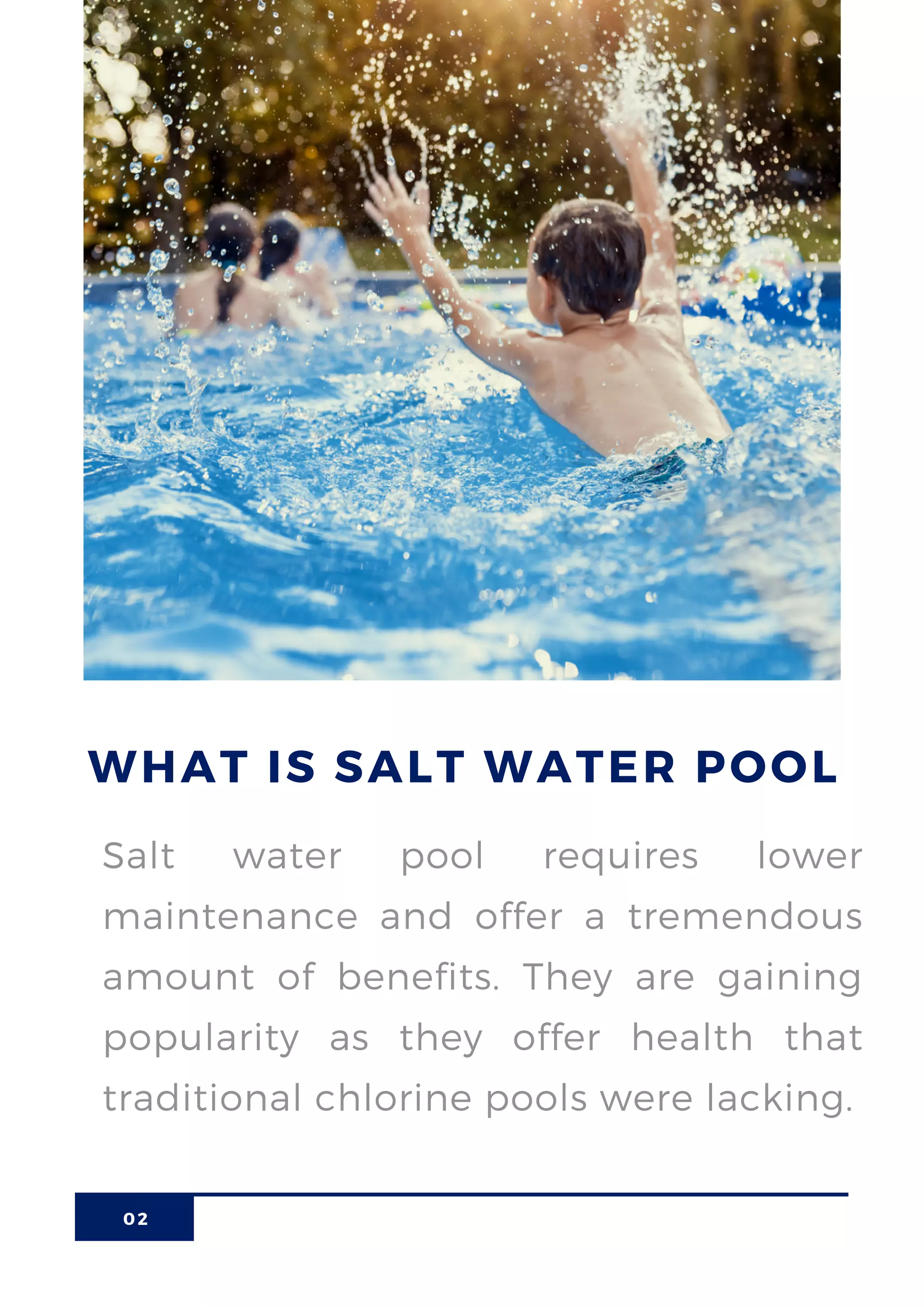 Salt water pools | PDF | Chemistry | Science