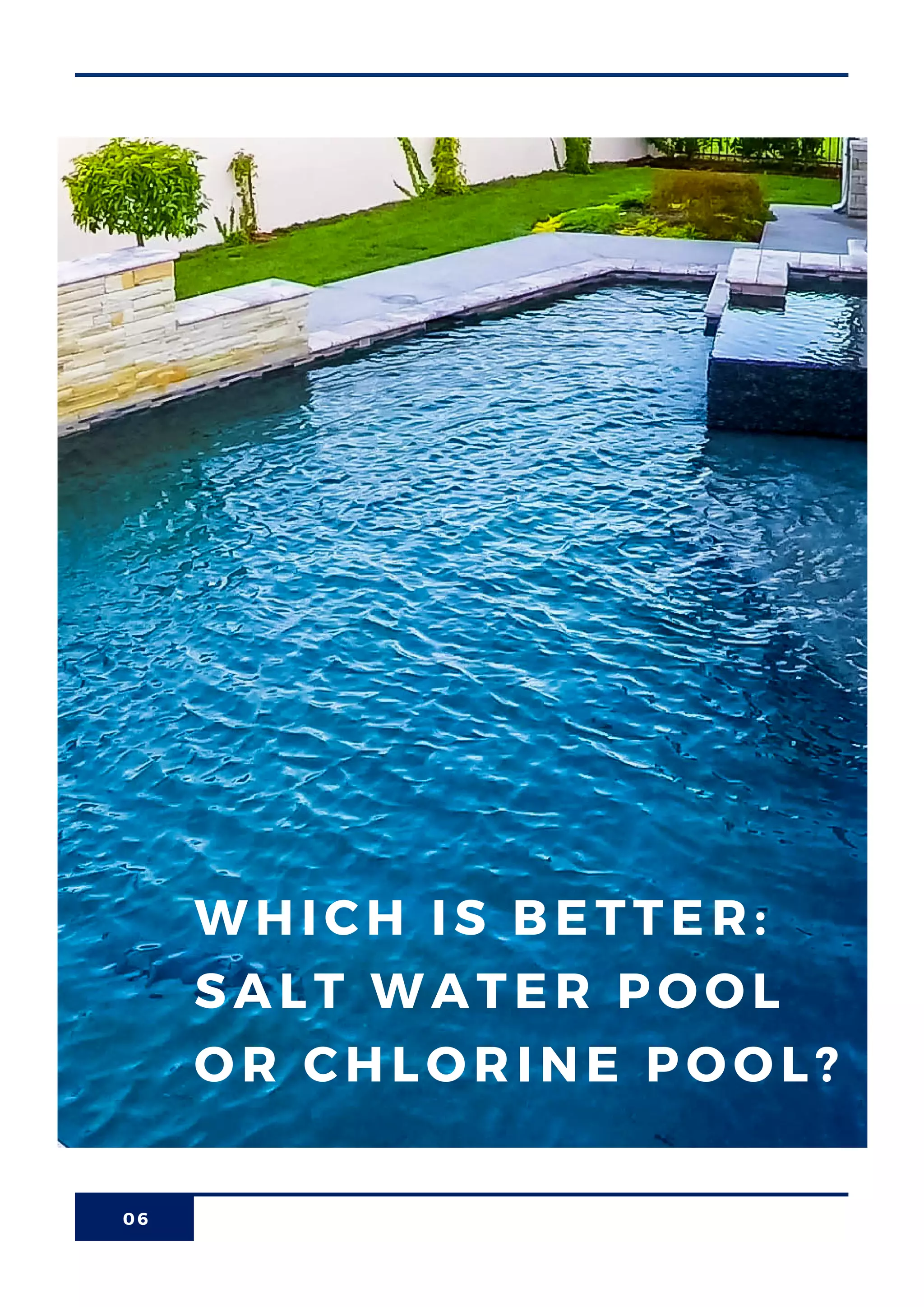 Salt water pools | PDF | Chemistry | Science