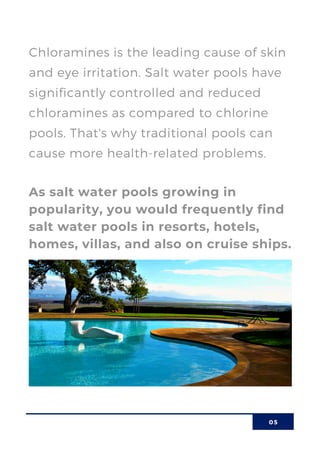 Salt water pools | PDF | Chemistry | Science