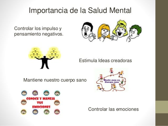 Importancia De La Salud Mental