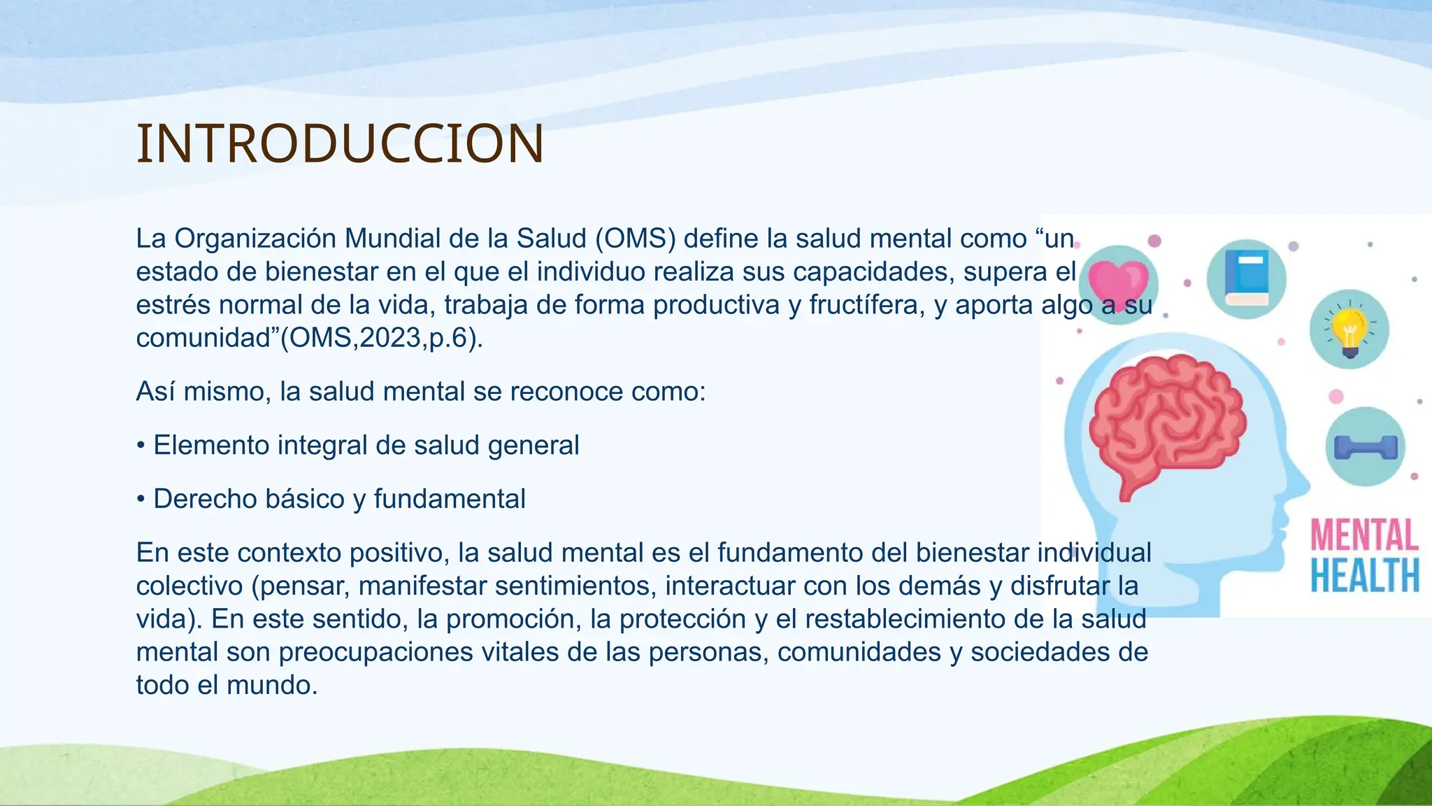 SALUD MENTAL PRESENTACION DE POWER POINT | PPTX