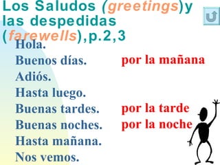 Saludos | PPT