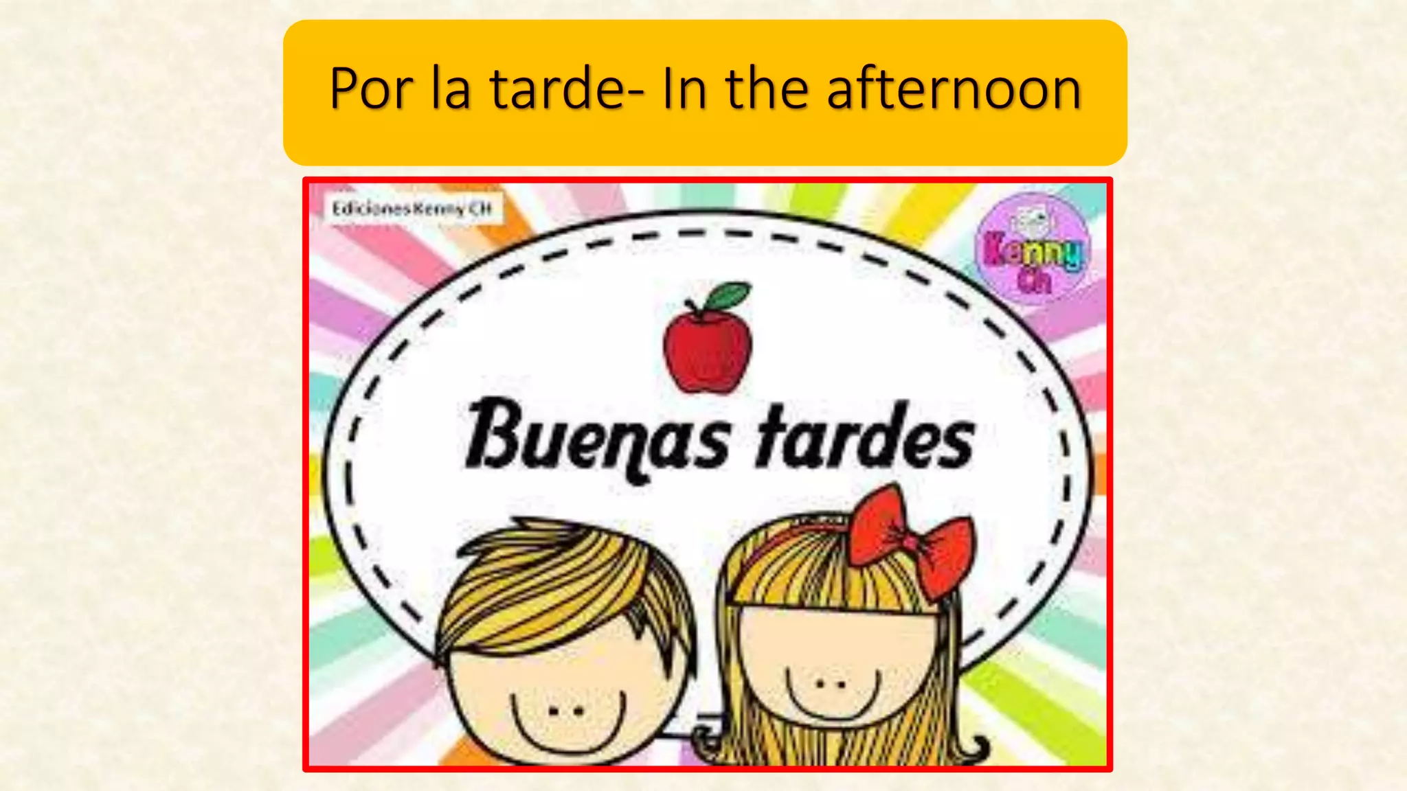 Saludos y despedidas | PPTX