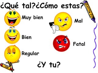 Saludos y Despedidas en español A1 .ppt. | PPT