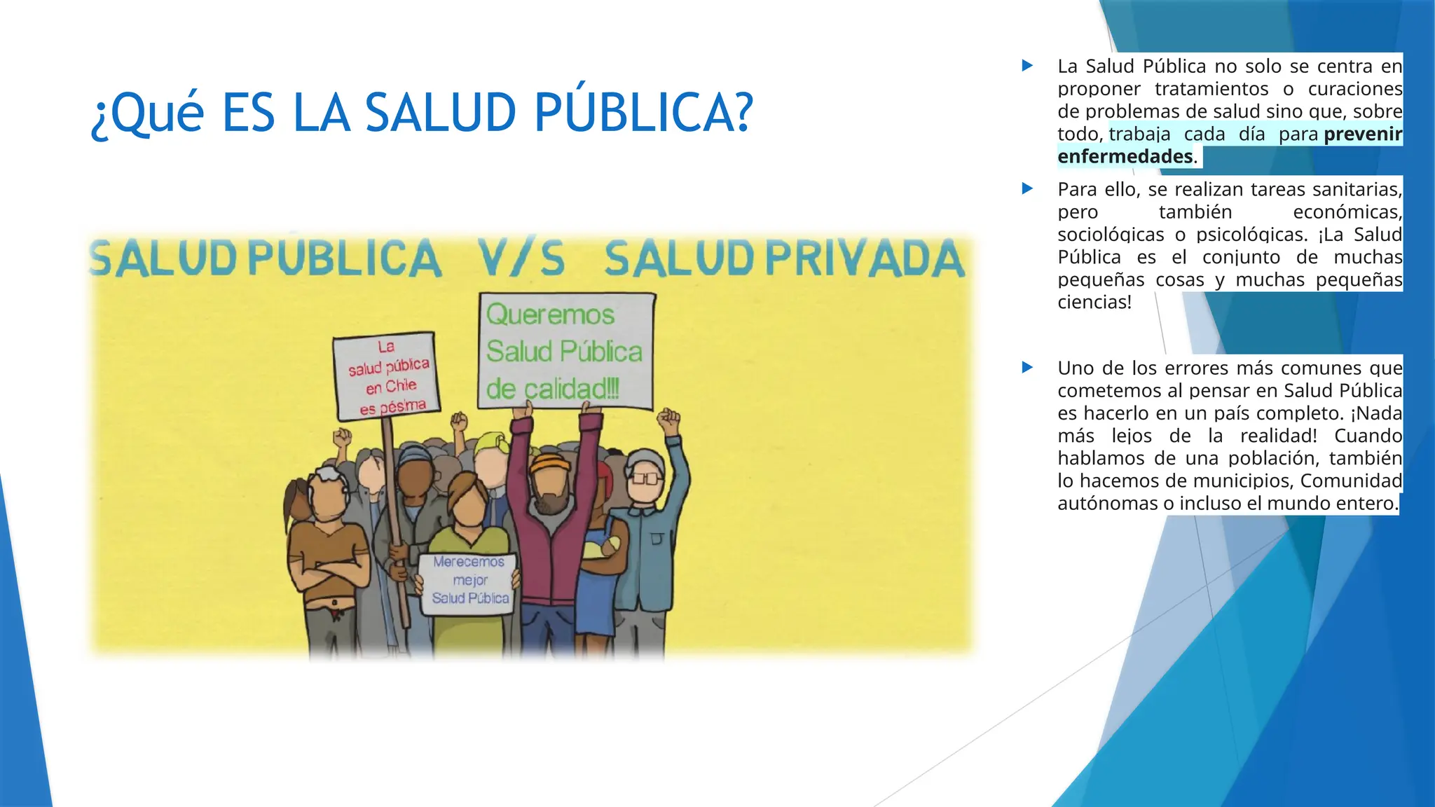 SALUD PÚBLICA.Definición, que es salud publica, diez logros mas grandes ...