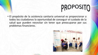 Salud universal | PPTX