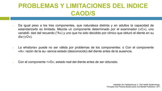 Medición de la salud y la enfermedad en odontología comunitaria | PPTX